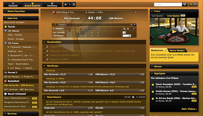 Bwin Testbericht zum Wettangebot und der Handy App